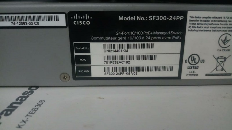 Hiểu về số Serial Number của Cisco